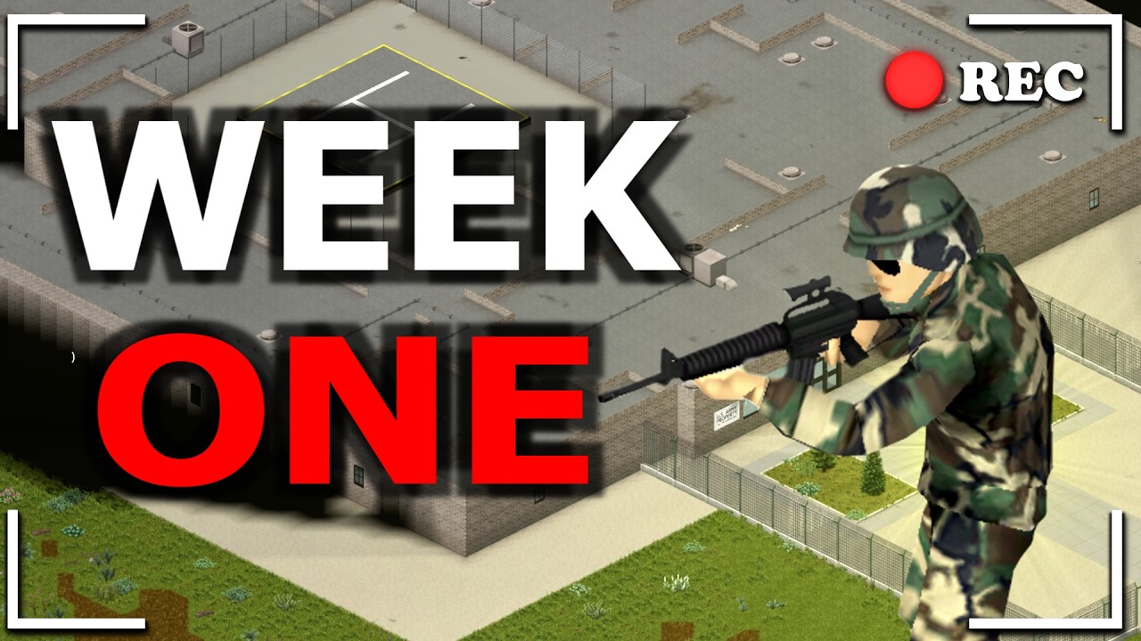 Stopping The Nuke In Project Zomboid's Week One Mod | Condensed Stream ...