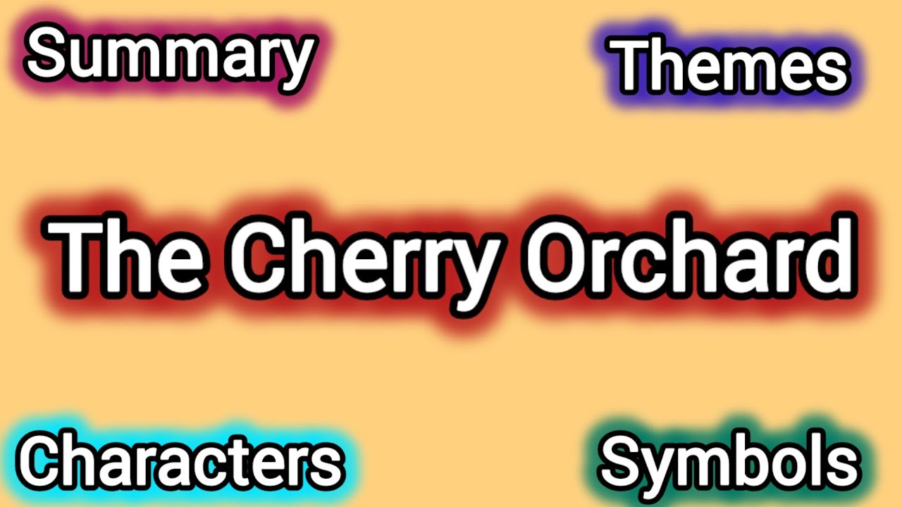 "The Cherry Orchard", " Summary", "Themes", "Characters" and "Symbols ...