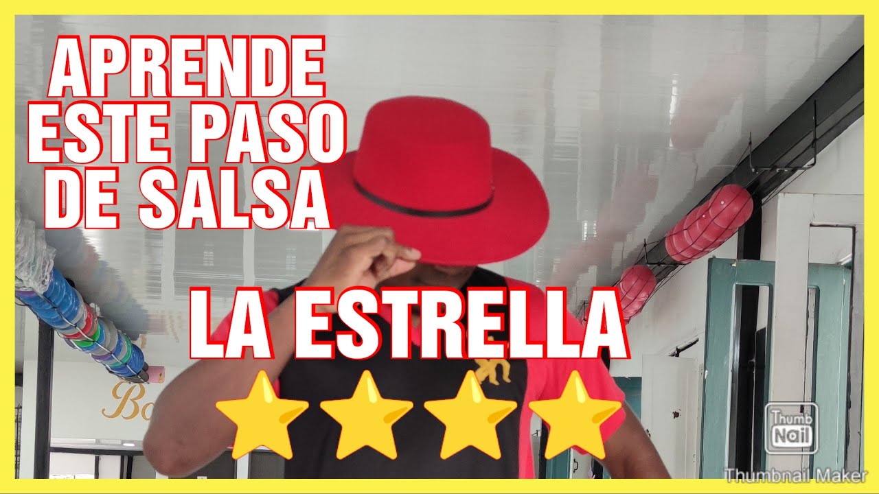 LA ESTRELLA ⭐ 💫 PASO DE SALSA/ ¿CÓMO BAILAR SALSA? - YouTube