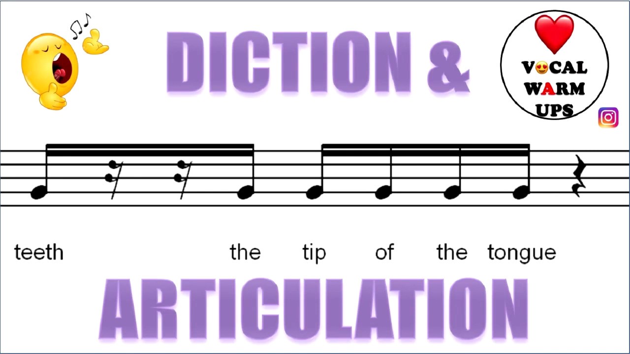 Improve Your Diction and Articulation - Voice Workout with a Hard Soul Twist - YouTube