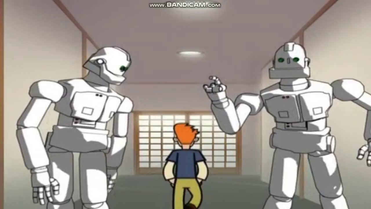 Mikey ignoran pasar a los Robots | Kappa Mikey - YouTube