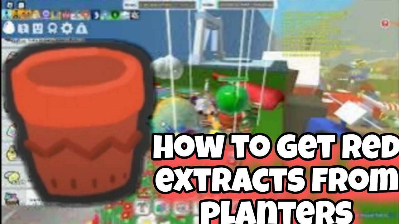 red extracts from red clay planter what i got from pepper patch - bee ...