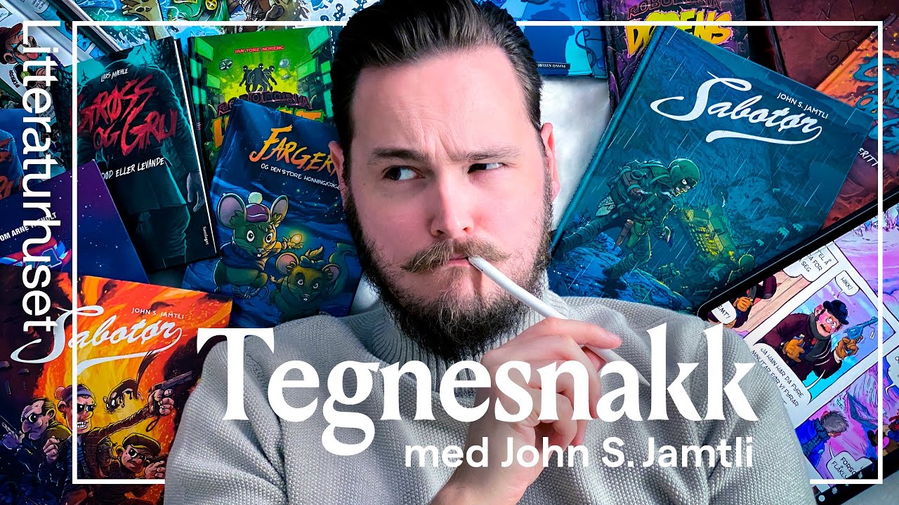 Tegnesnakk med John S. Jamtli - YouTube