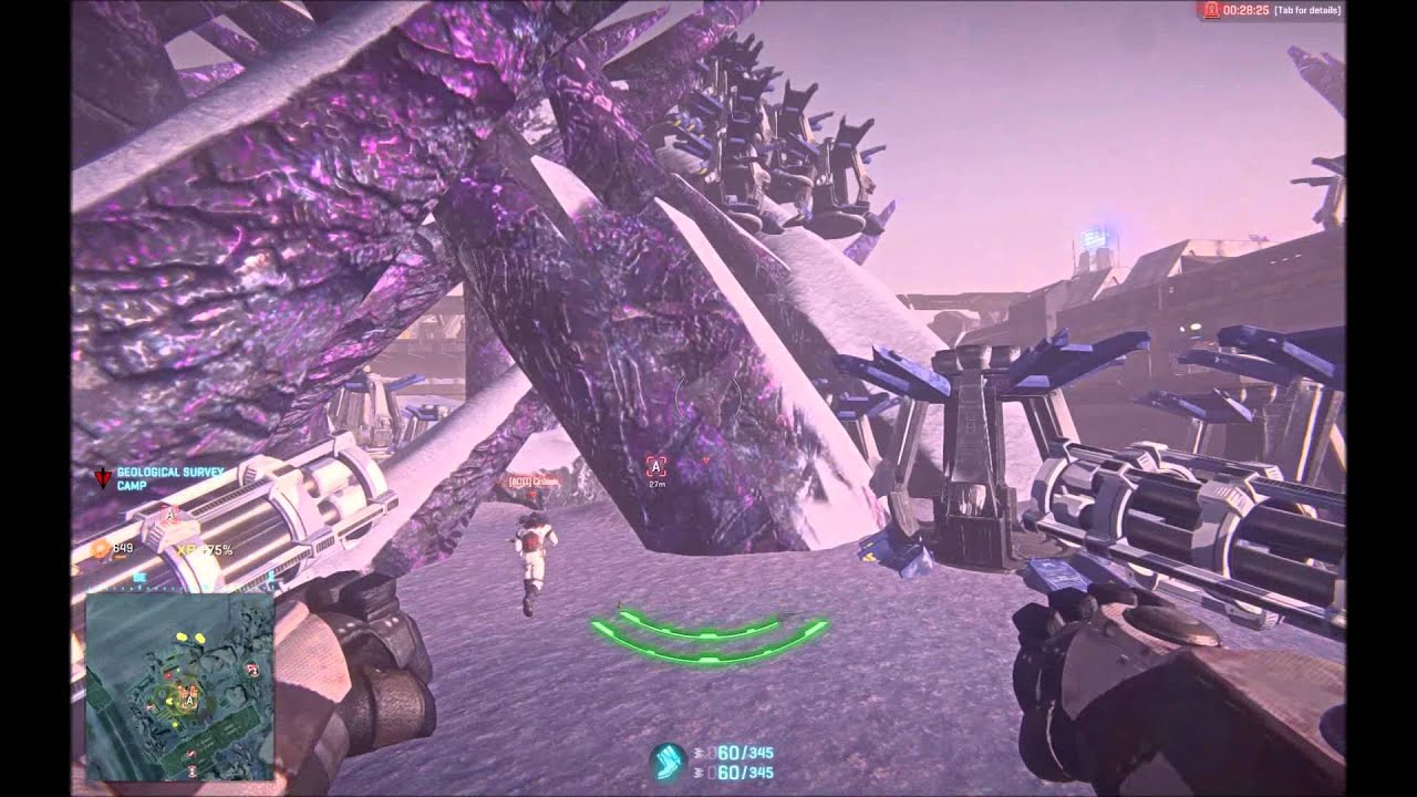 Planetside 2 - Esamir international spaceport and grenade farm - YouTube