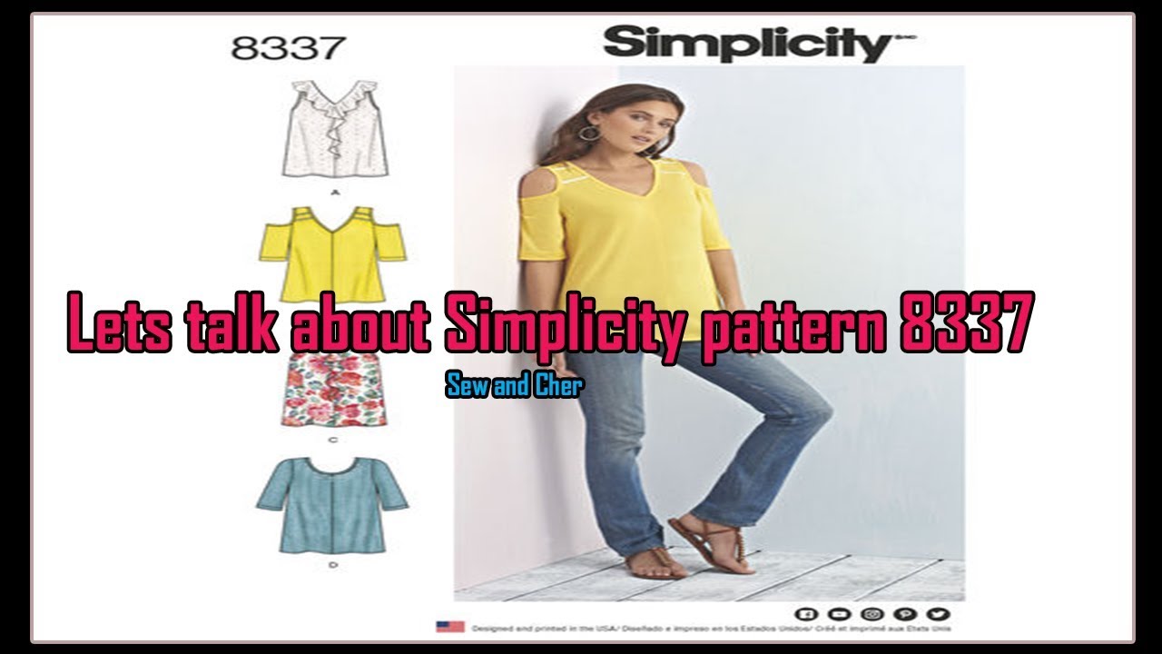 Lets talk about Simplicity pattern 8337 - YouTube