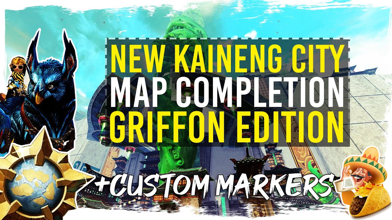 Guild Wars 2 - New Kaineng City Map Completion with Custom Markers ...