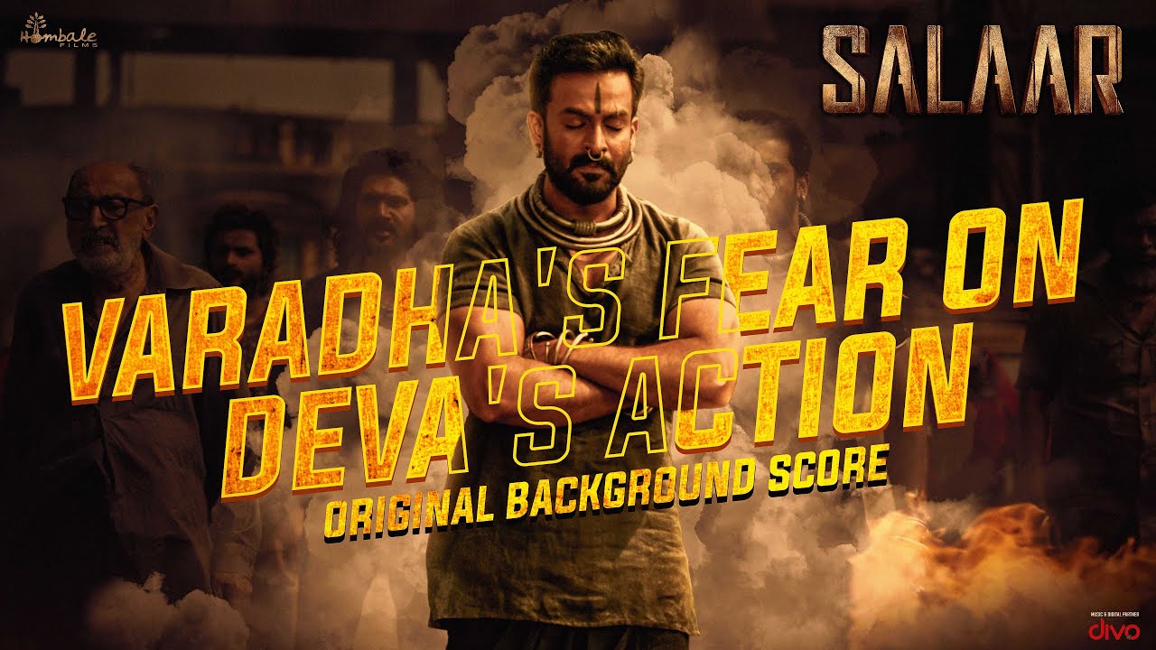Salaar BGM–Varadha's fear on Deva's Action | RaviBasrur|PrasanthNeel ...