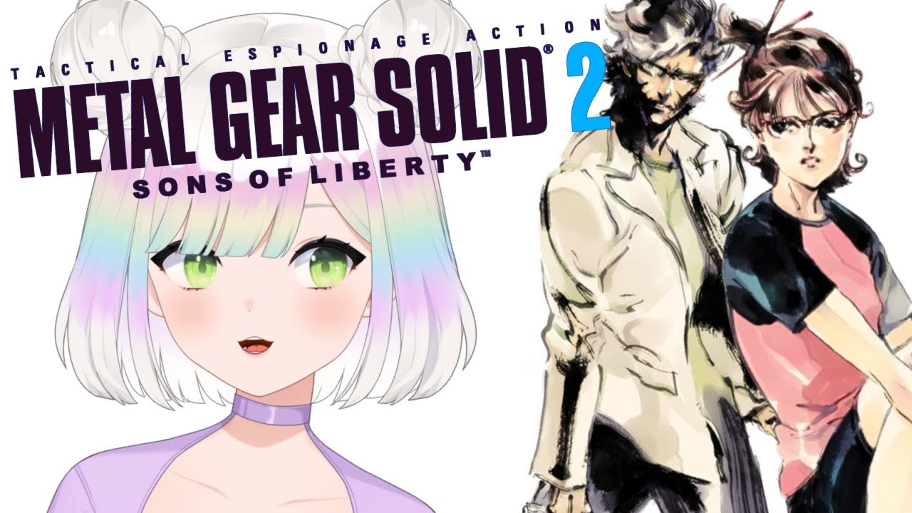 【MGS2】still metal-ing our gears... | otacon backstory?!!? | MGS2 first ...