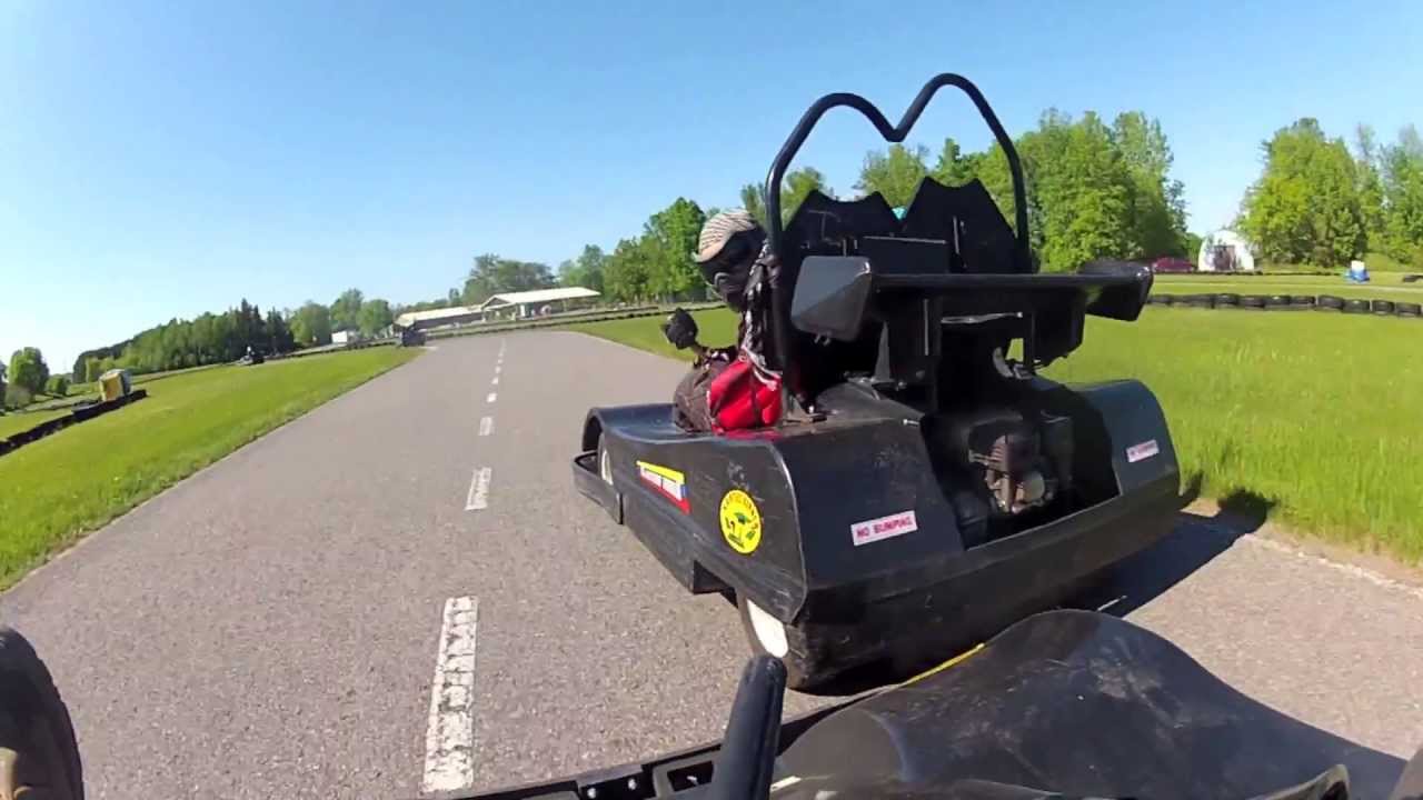 Karters Korner Paintball Meets Go Karting - YouTube