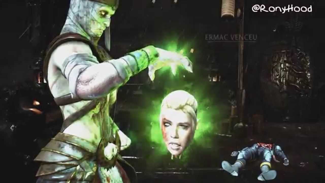 Mortal Kombat X - Ermac - Fatalities - YouTube