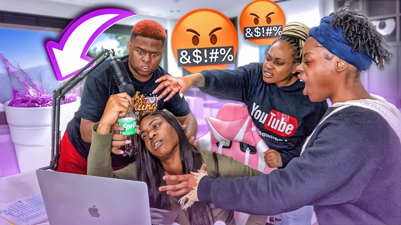 CAUGHT SIPPING “LEAN” PRANK (HILARIOUS) - YouTube