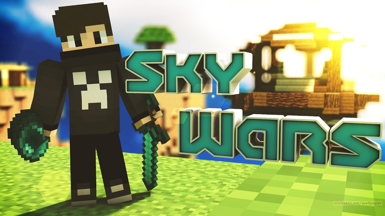 Minecraft : PRIMEIRO VÍDEO DO CANAL - SkyWars!!! - YouTube