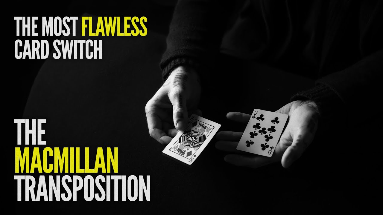 How To Do The MacMillan Switch - Any Two Cards, No Duplicates - YouTube