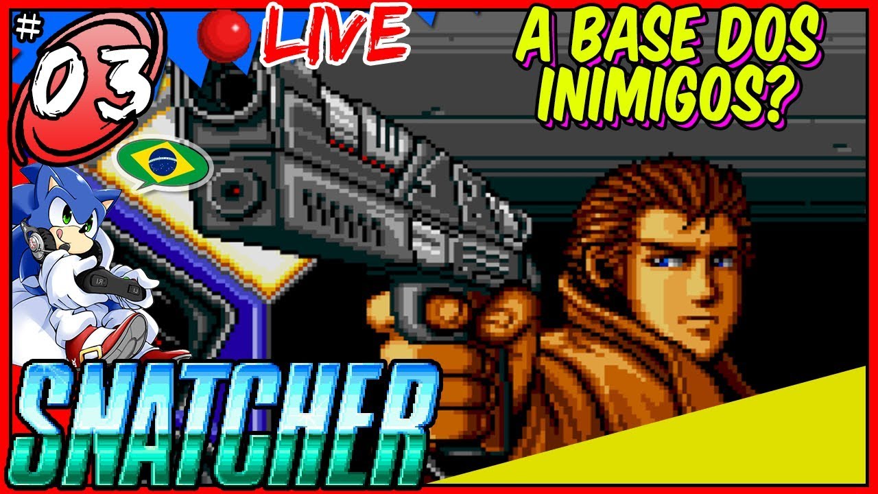 Até o Fim (?)! Snatcher #03 [Pt-BR] Sega CD Gameplay #SnatcherGT - YouTube