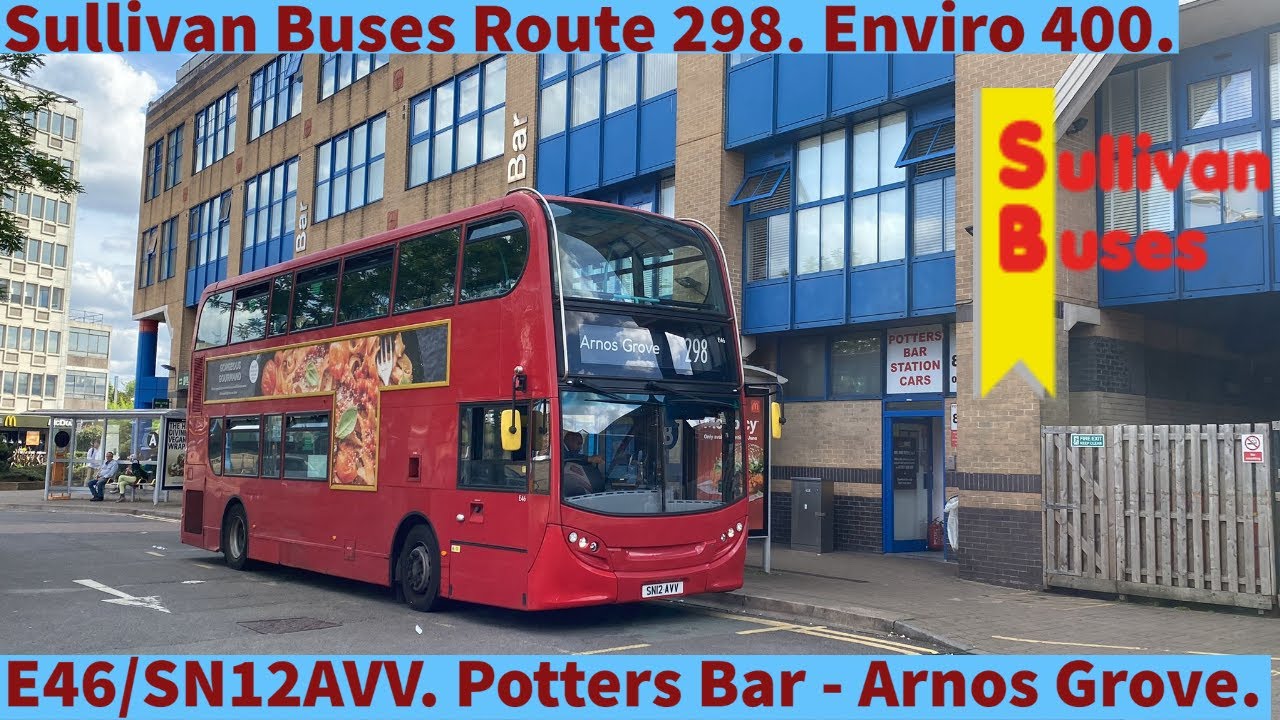 FRV | Sullivan Buses Route 298 | E46/SN12AVV | E40D. - YouTube
