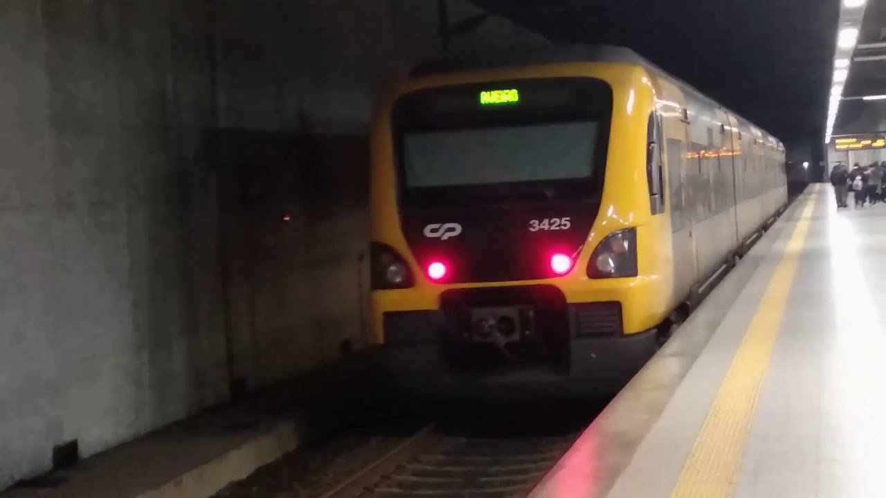 Comboios em Espinho - 08mar20 - YouTube