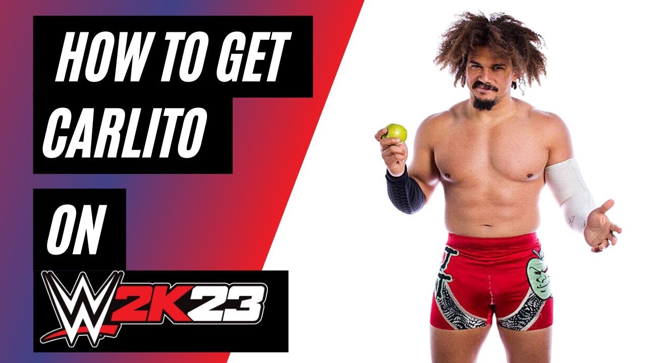 How To Get Carlito on WWE 2K23 - YouTube