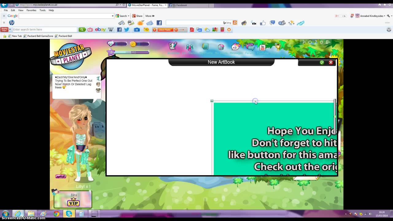 MSP Cool ArtBook Effects -1:53 Mins- - YouTube