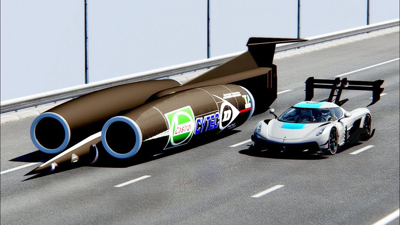 Koenigsegg Vs Ssc : Koenigsegg Jesko Absolut vs Thrust SSC at Nardo ...