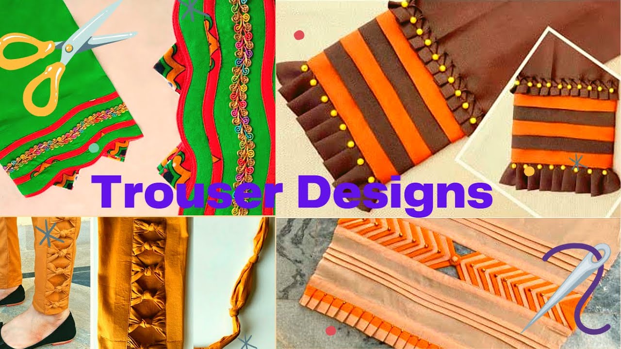 Pintucks/ Pintex Trouser/ Palazzo Design | Latest Trouser Designs 2021 ...