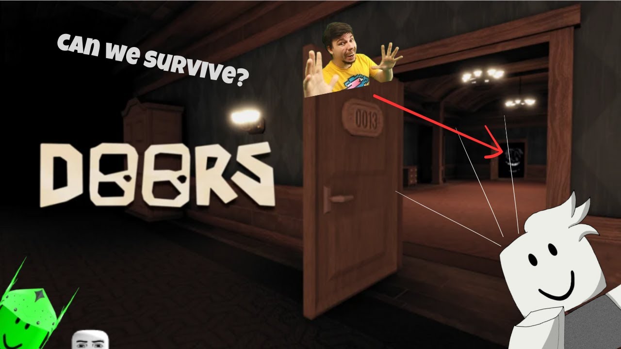 CAN WE SURVIVE?! | | DOORS (ROBLOX) | | ft. jaco,0xdre)block( | | - YouTube