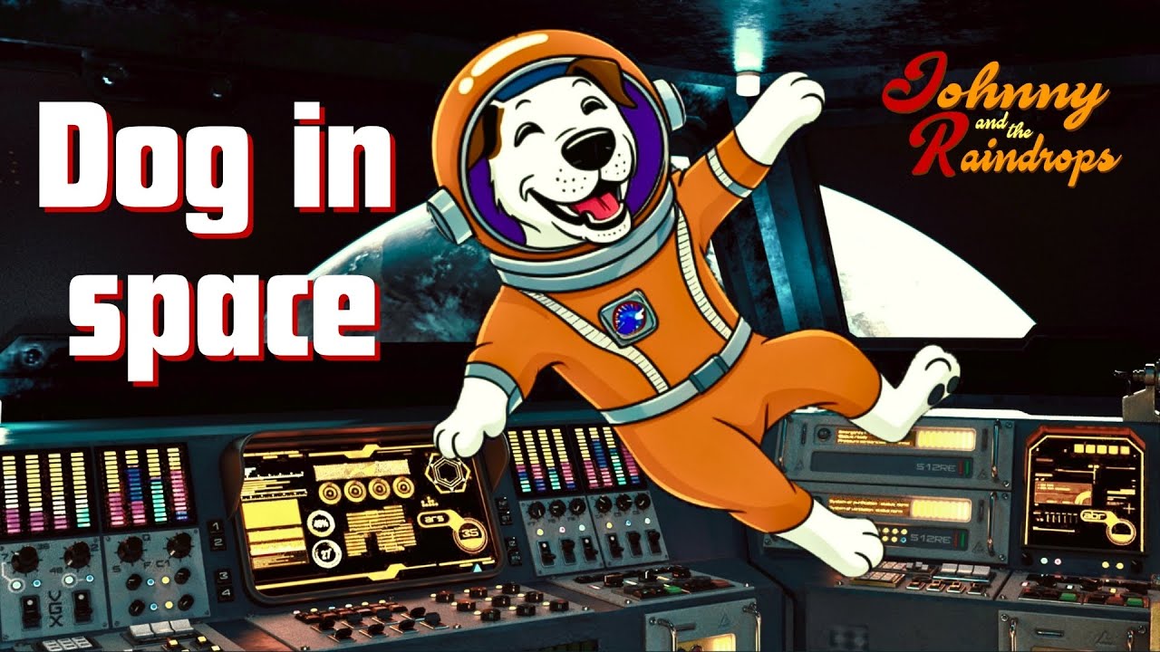 'Dog in Space' | Johnny & the Raindrops | A wild rockabilly rocket ride ...