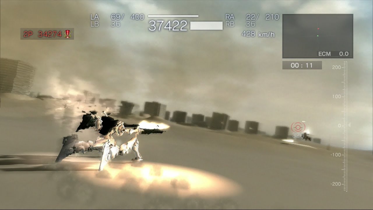 From Red to White Rum in Armored Core - YouTube