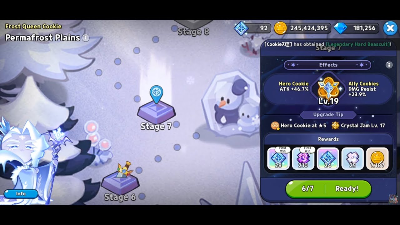 Trial Grounds & Crystal Jam: Frost Queen Permafrost Plains Stage 6~7 ...