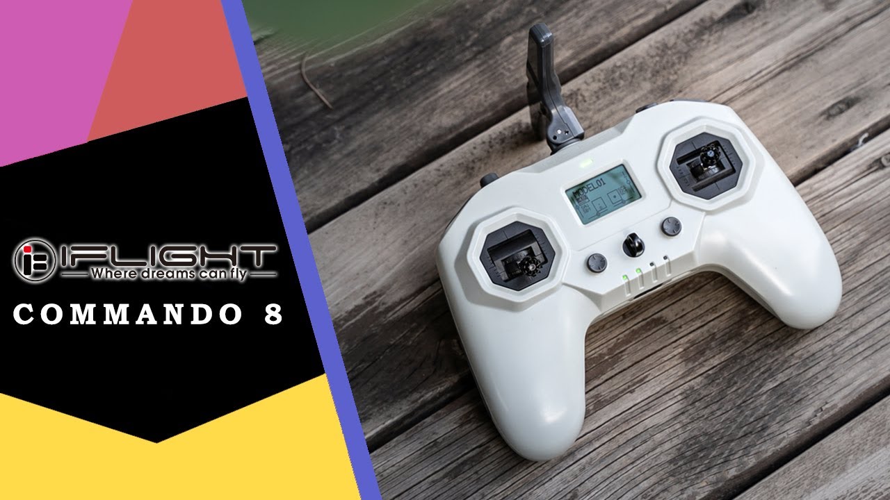 iFlight Commando 8 🎮 Świetna aparatura z ELRS / Recenzja 4K - YouTube