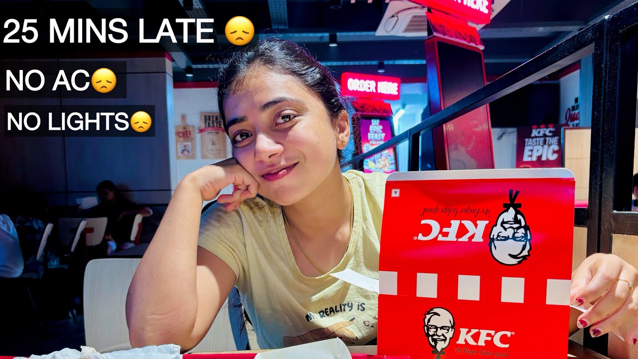 KFC asked to pick up in 7 mins and it too more than 25 MINS😞 - YouTube