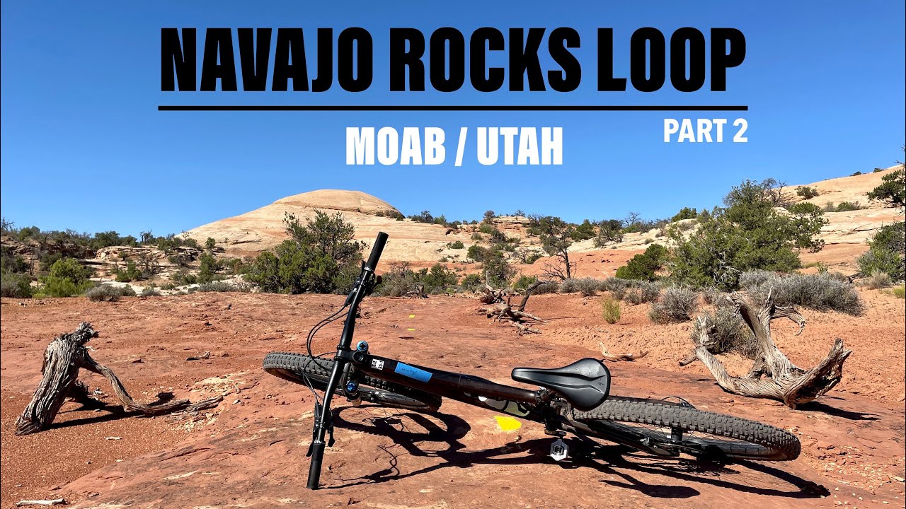 Navajo Rocks Loop - Moab / Utah - MTB Moab Trails (Part 2 of 2) - YouTube
