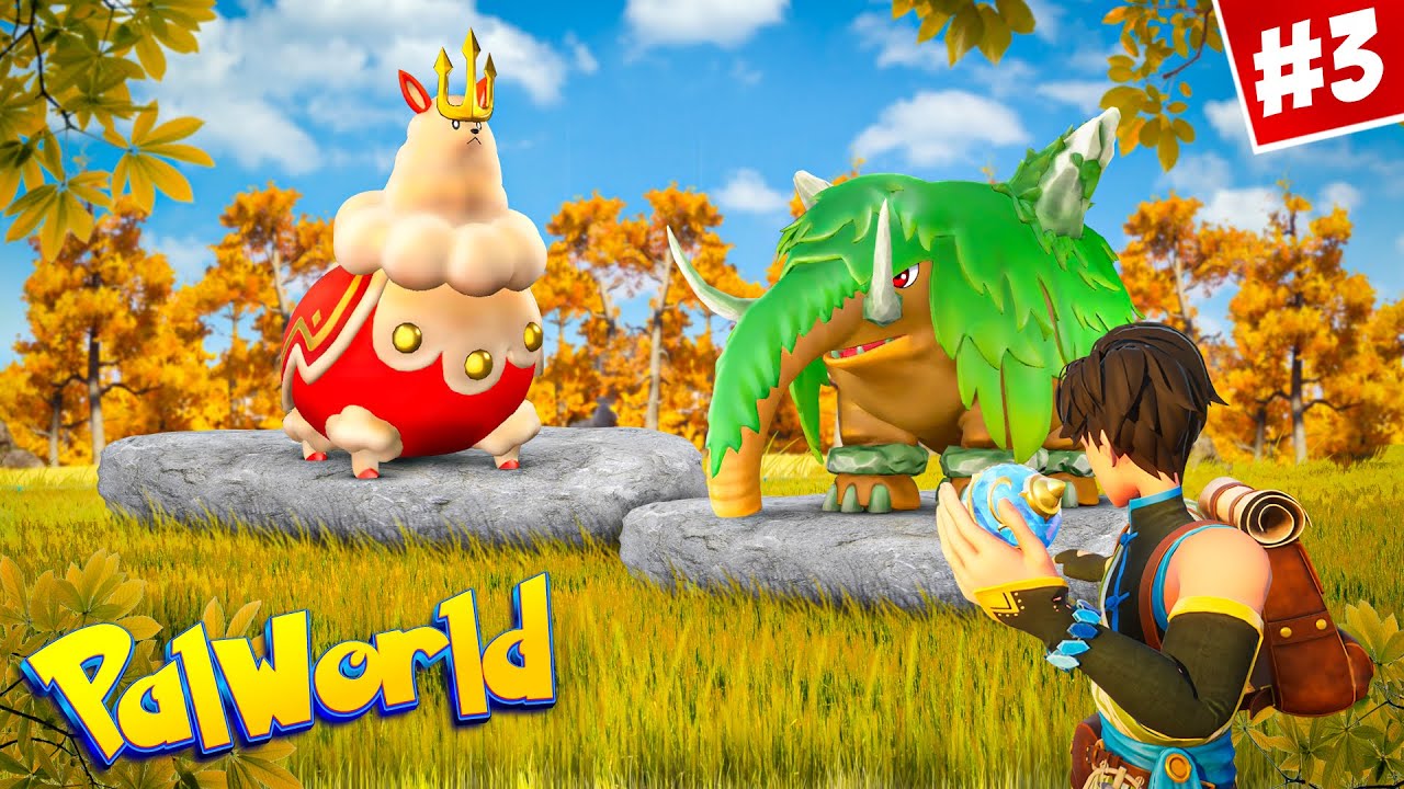 CAPTURING THE BOSS PALS KING PAKA, ORE FARM UNLOCK in Palworld ...