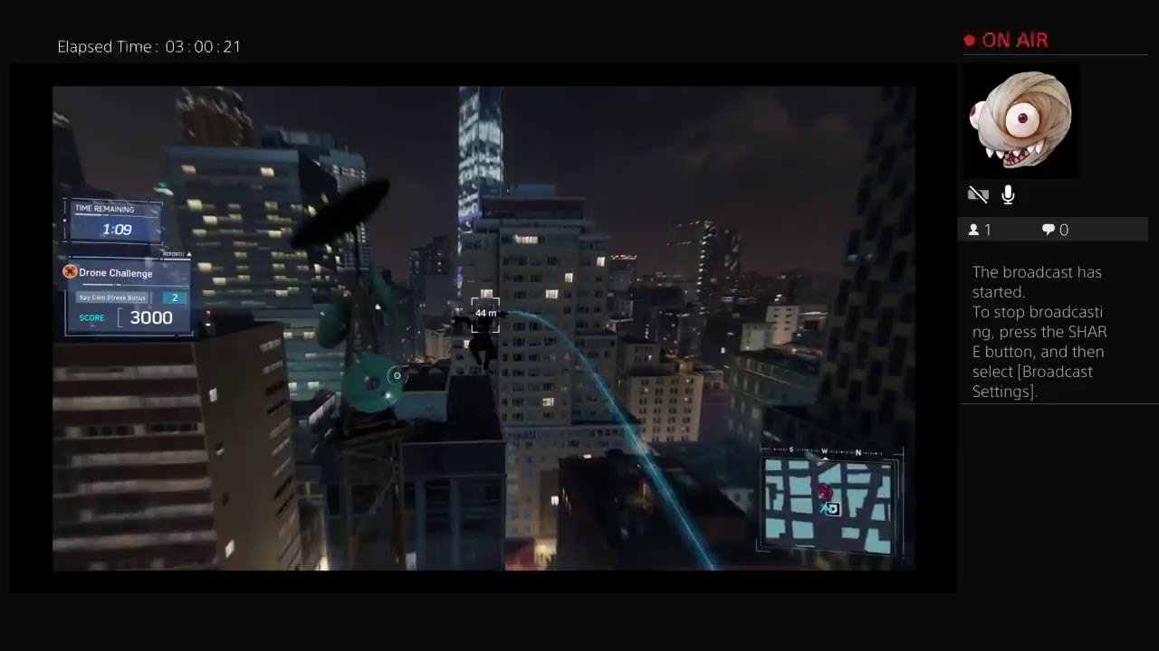 My scrubby broadcast Spiderman - YouTube