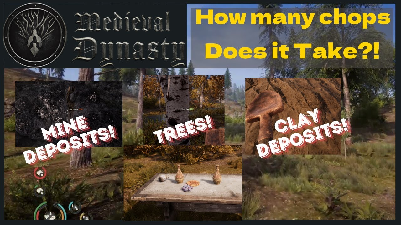 How Many Chops for Extraction with Melee Boost?! | Medieval Dynasty ...