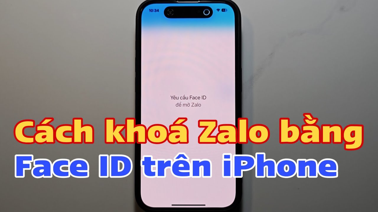 Cách khoá Zalo bằng Face ID trên iPhone - YouTube