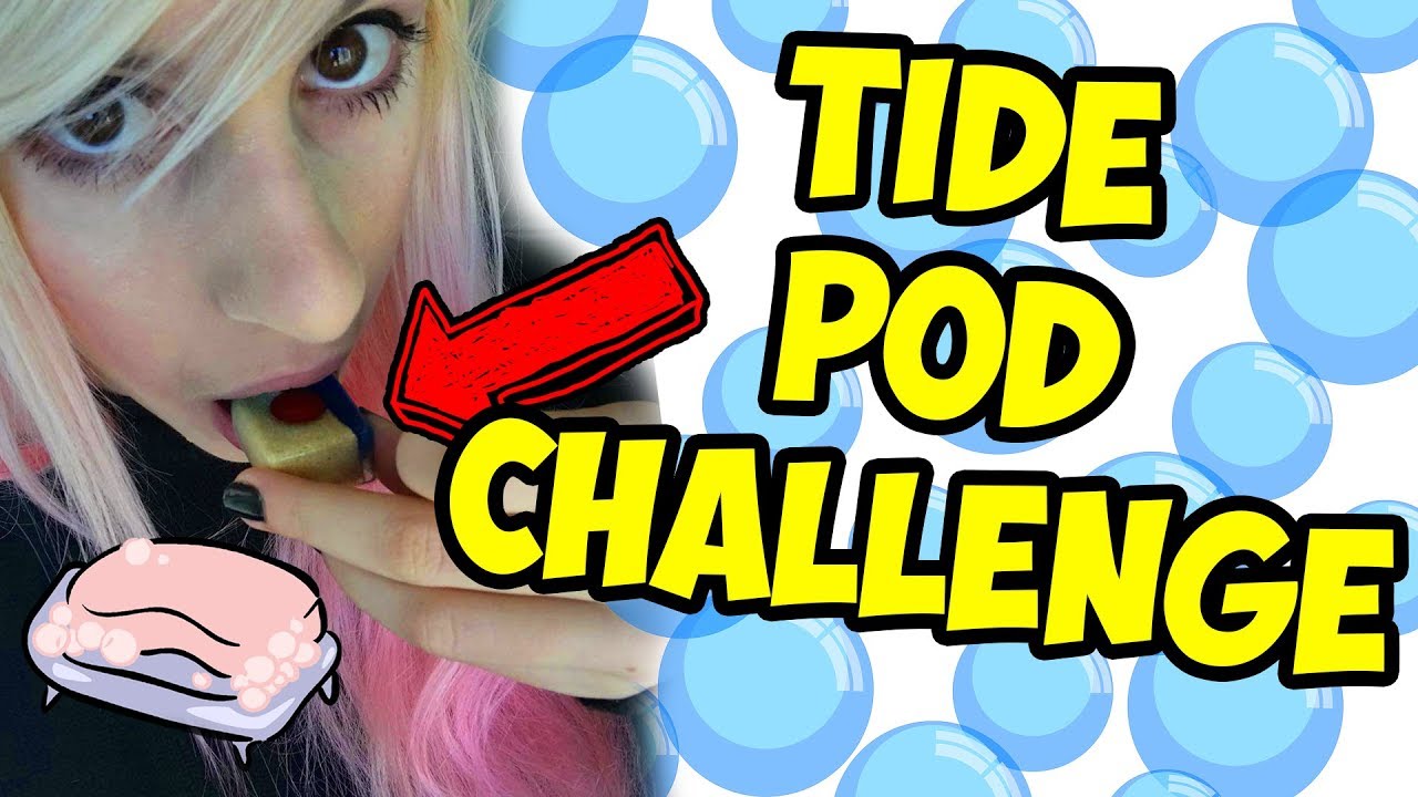 Mangiare DETERSIVO e SAPONE su Youtube: LA TIDE POD CHALLENGE! (EATING ...