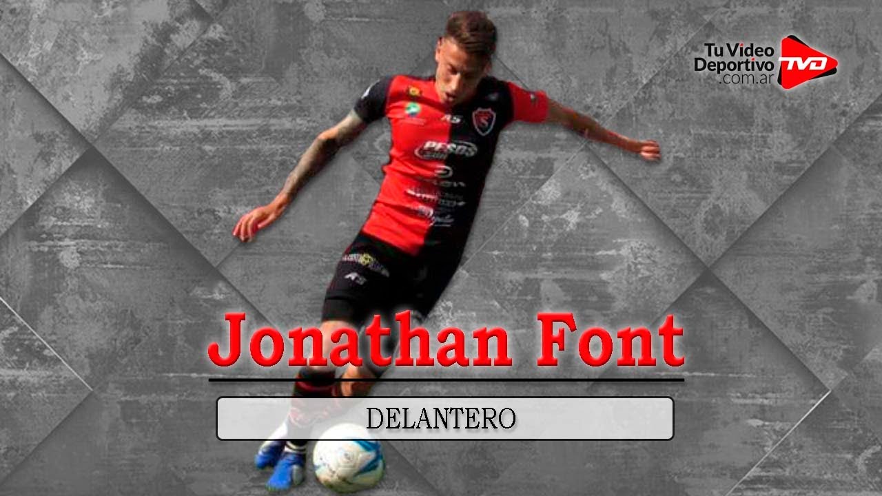 Jonathan Font | Delantero Centro - Striker • 2021 - YouTube
