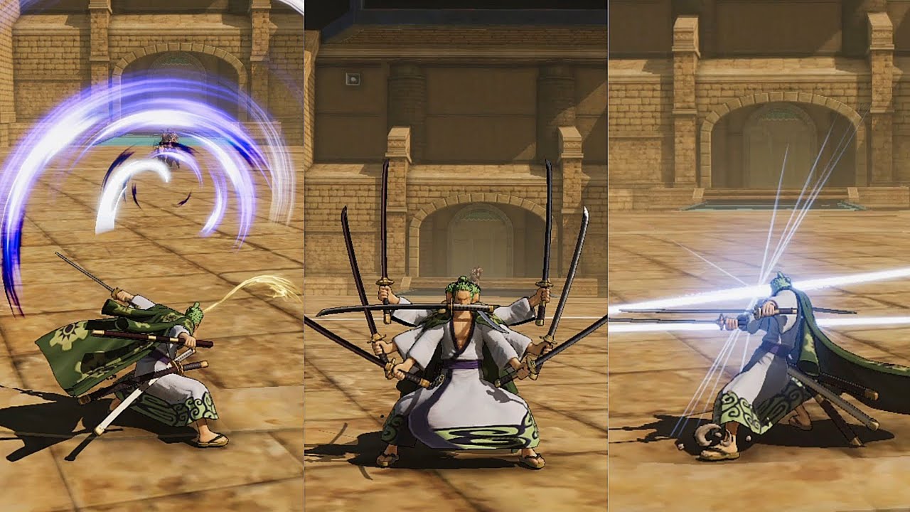 ALL ULTIMATE RORONOA ZORO ONE PIECE PIRATE WARRIORS 4 PS5 GAMEPLAY ...
