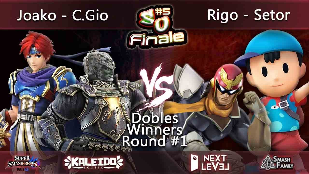SU#5 DOBLES WR1 - Joako (Roy) + Calamity Gio (Ganondorf) vs Rigo (C ...