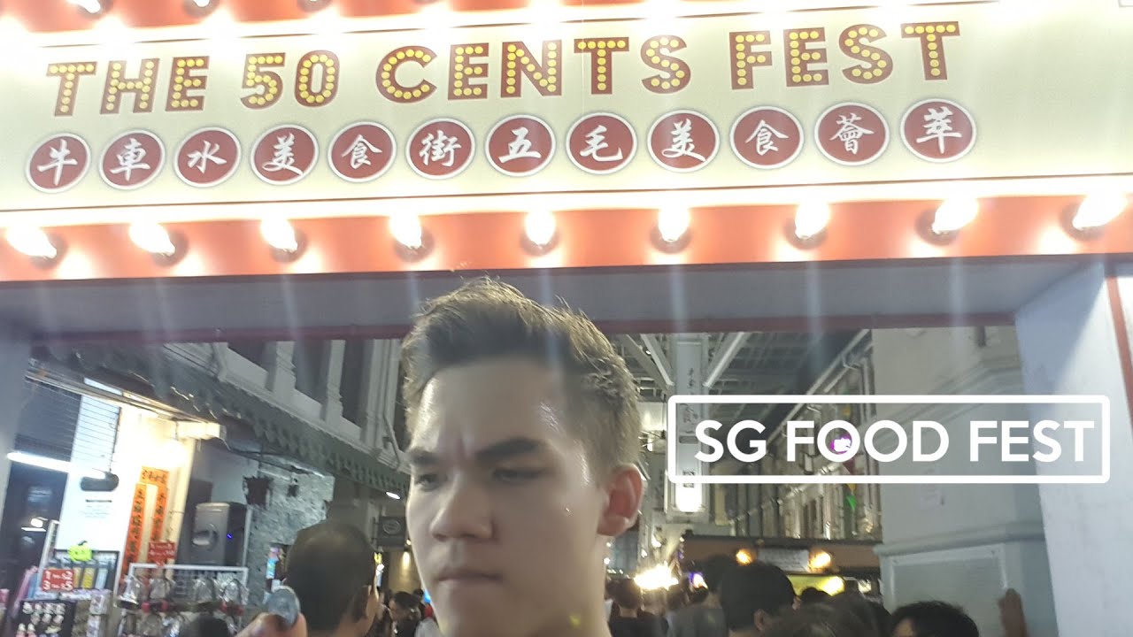EVERYTHING IS 50 CENTS | SG FOOD FEST - YouTube