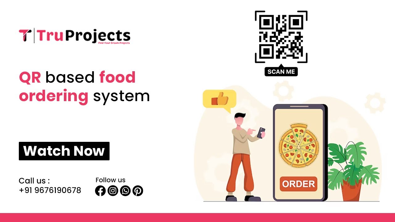 QR based food ordering system - YouTube