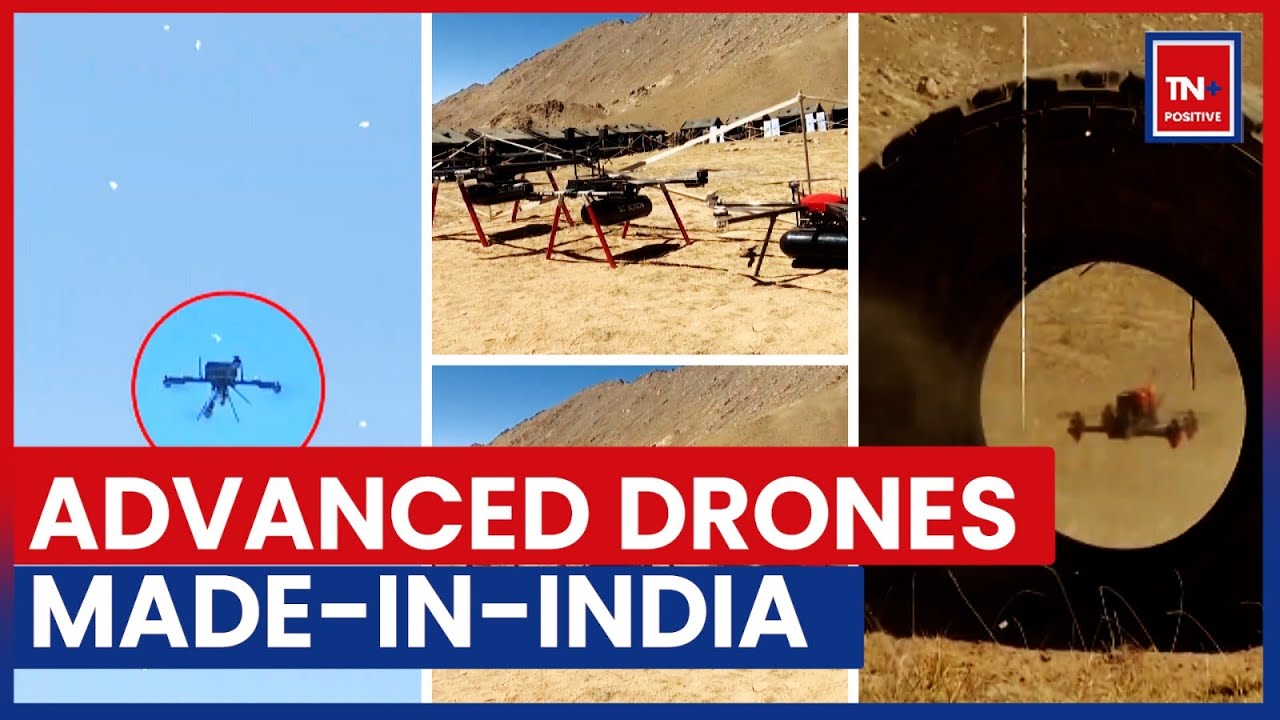 Him-Drone-A-Thon 2 | Cutting-Edge Drones Made-in-India | Wari La Pass ...