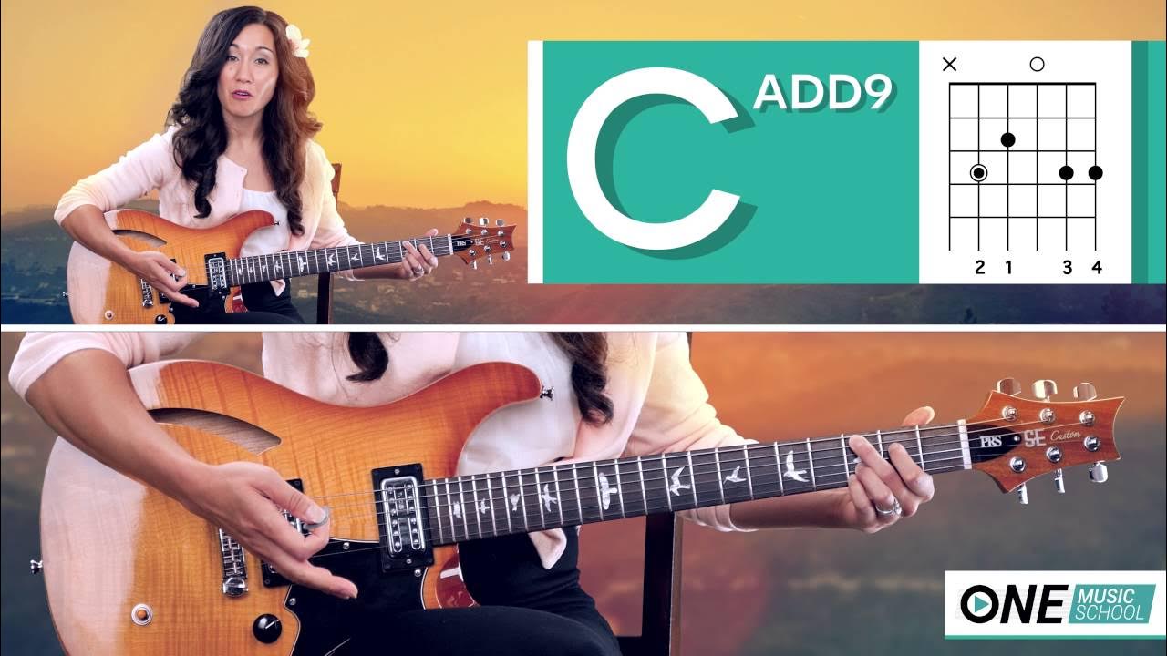 How to Play a Cadd9 or C2 Chord on Guitar - YouTube