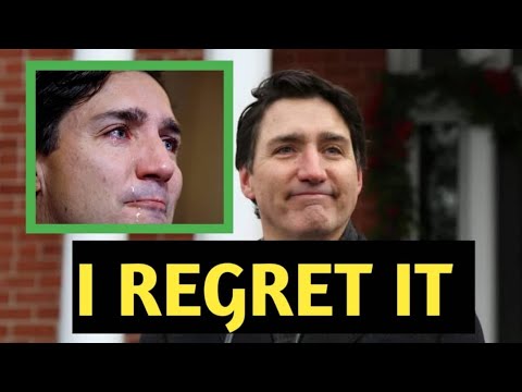 Justin Trudeau in TEARS As He REVEALS Biggest REGRET After Stepping ...