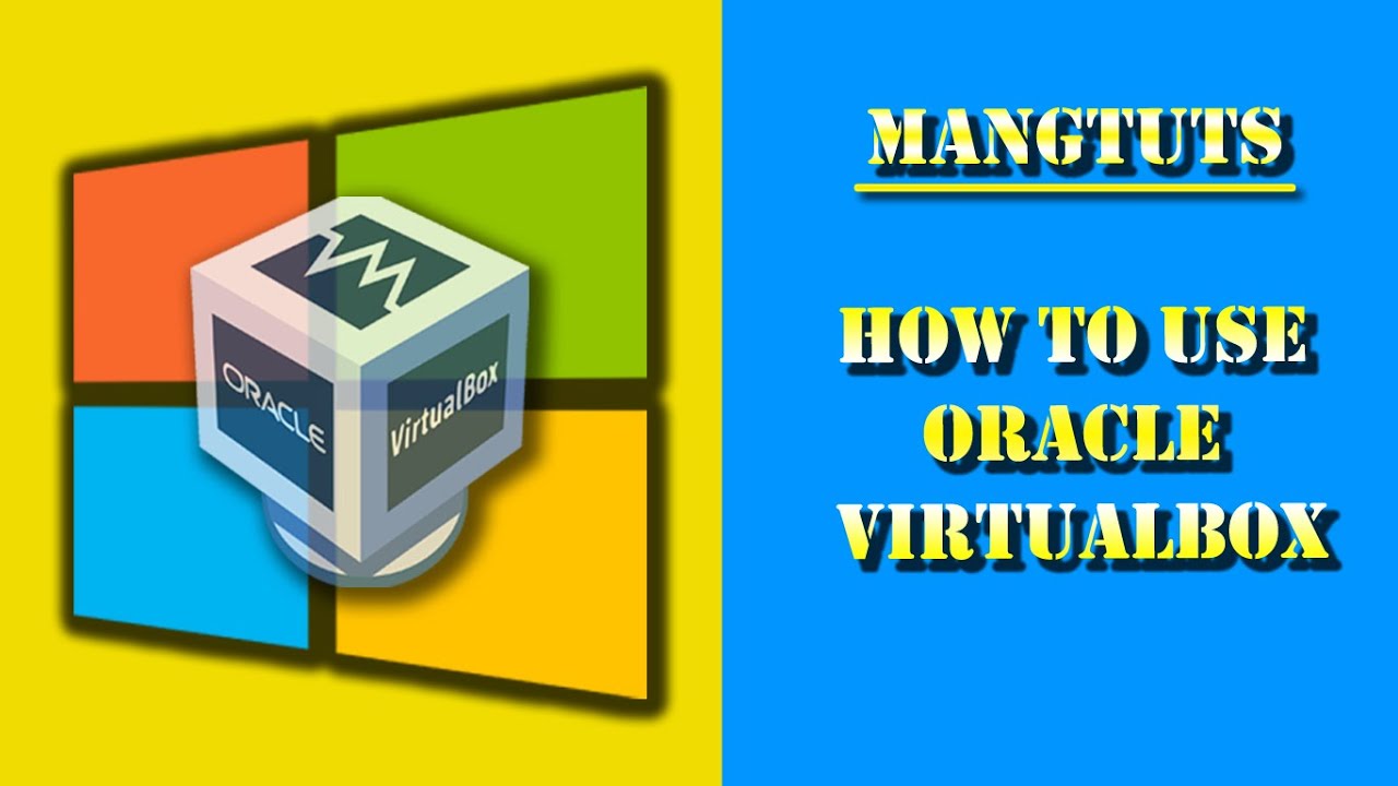 How to use oracle VM virtualbox on windows 10 - YouTube