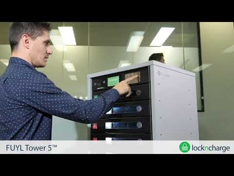 QUICK VIEW: FUYL Tower 5 Product Video - LocknCharge - YouTube