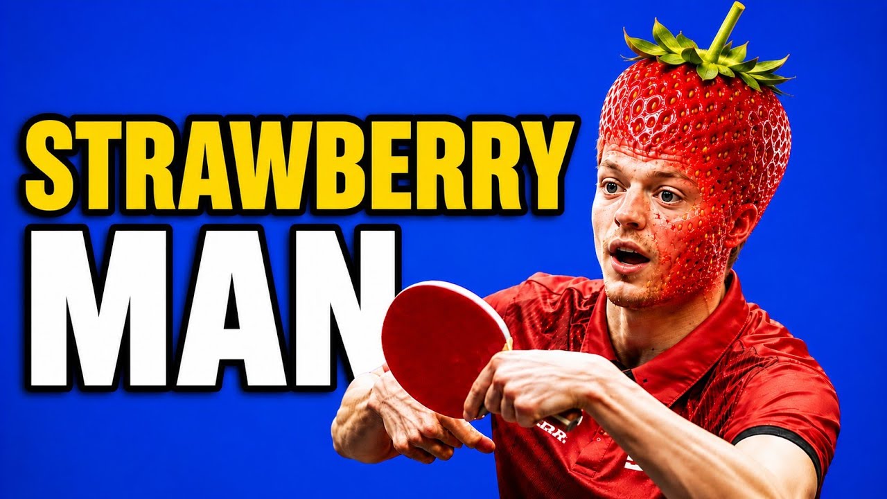 The "Strawberry Shot" Genius - – Table Tennis Player Profiles - YouTube