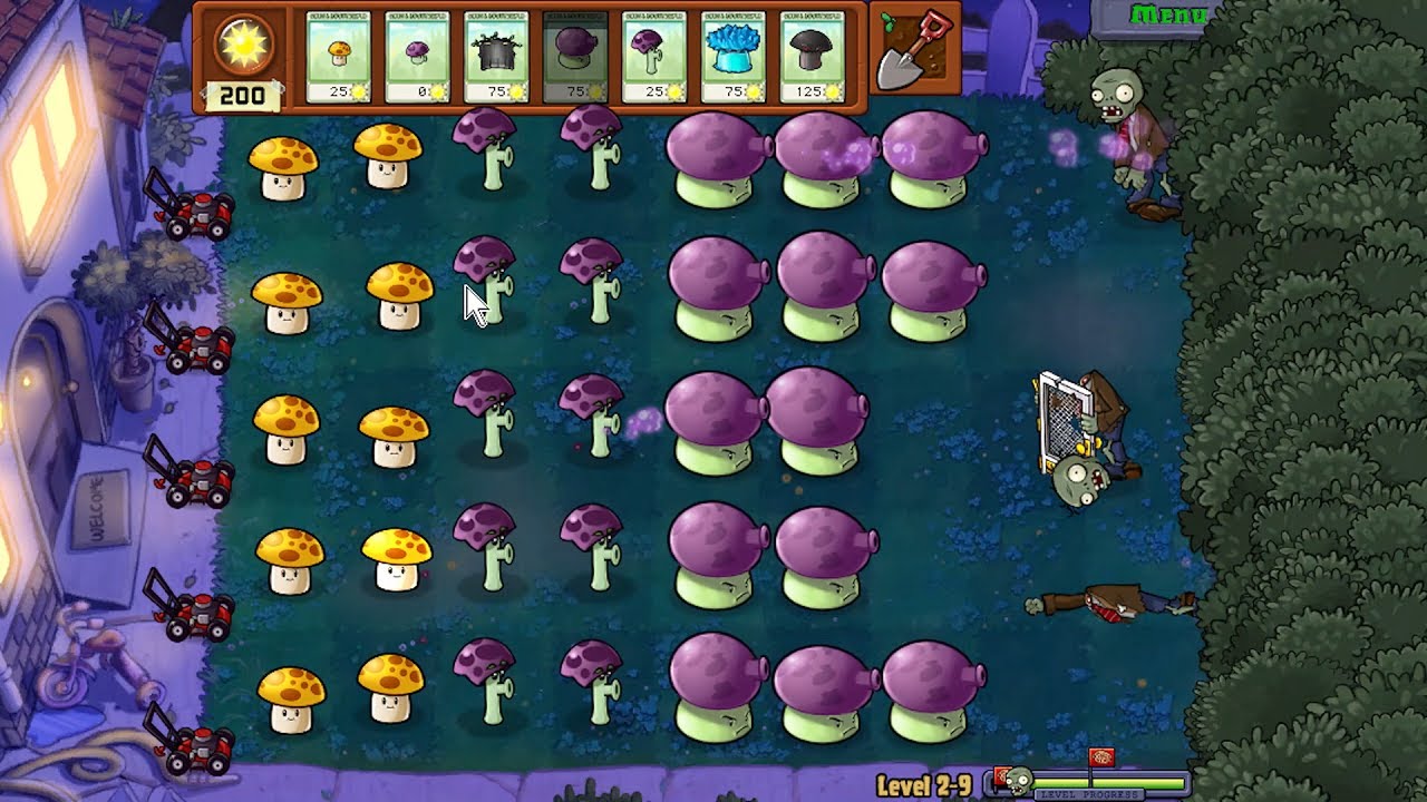 Widescreen Mod #8 - Plants vs Zombies Gameplay Showcase - YouTube