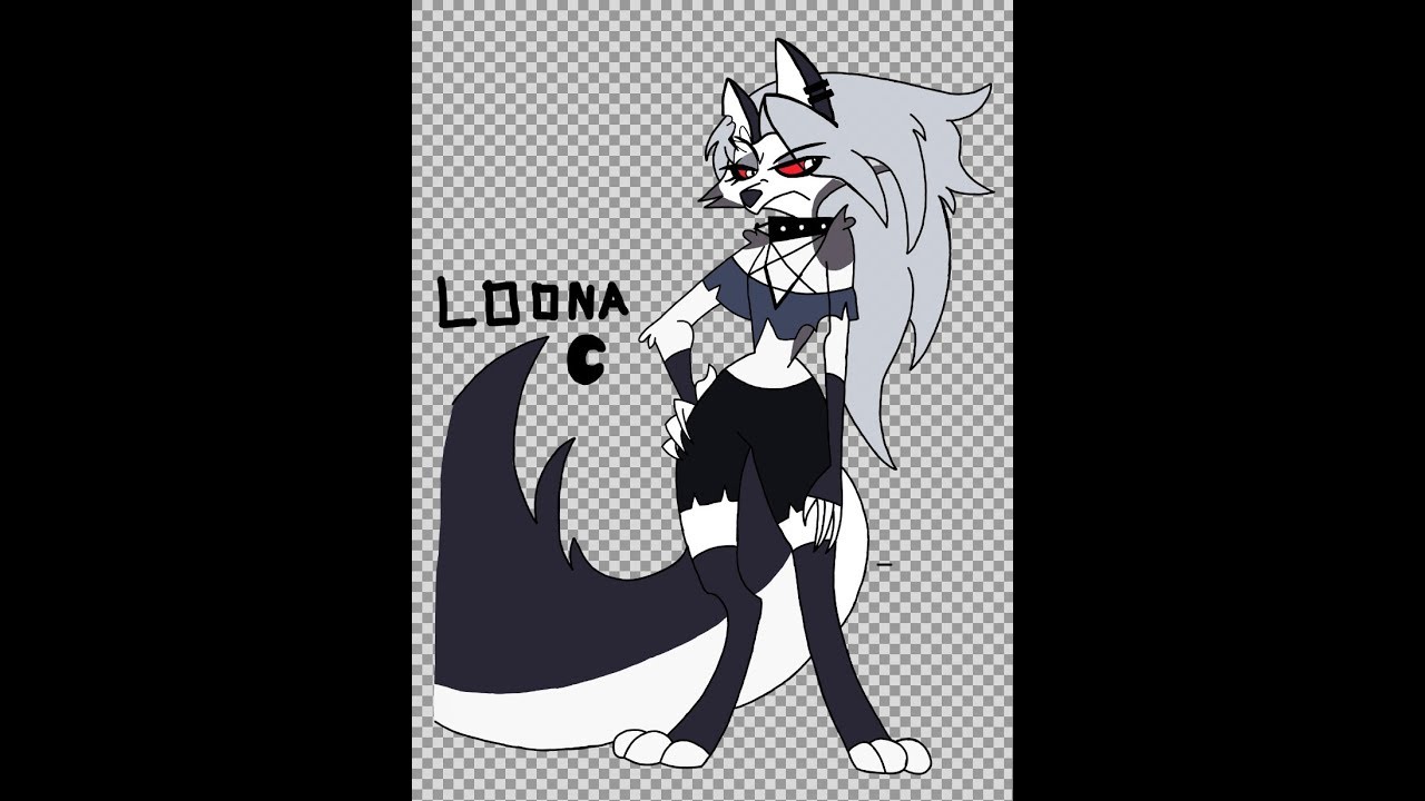 Loona Speed Draw (Helluva Boss) - YouTube