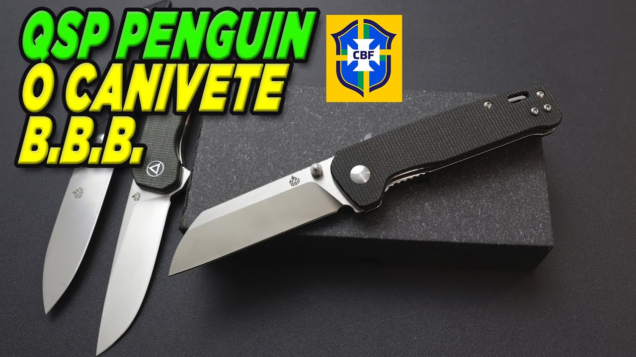 CANIVETE QSP PENGUIN. BOM, BARATO E COM CUPOM DE DESCONTO NO FACAS HQ - YouTube